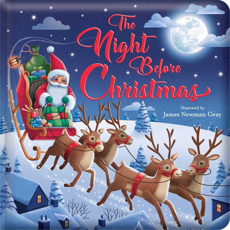 The Night Before Christmas: Padded Board Book | Book by James Newman ...