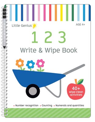 123: Write & Wipe Activity Book | Book by Shelley Cox | Official ...