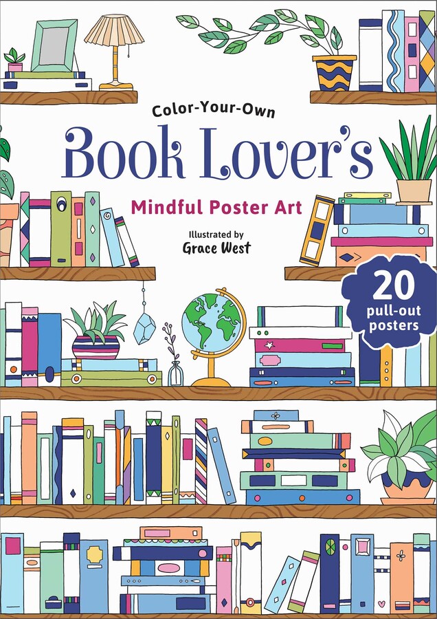 Book Lover's Coloring Book | Book by Grace West | Official Publisher ...
