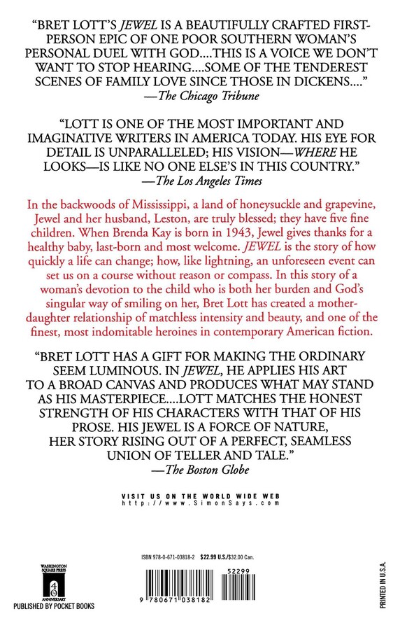 Jewel | Book by Bret Lott | Official Publisher Page | Simon & Schuster