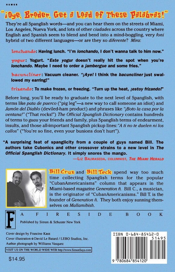 The Official Spanglish Dictionary | Book by Editors of Generation n ...