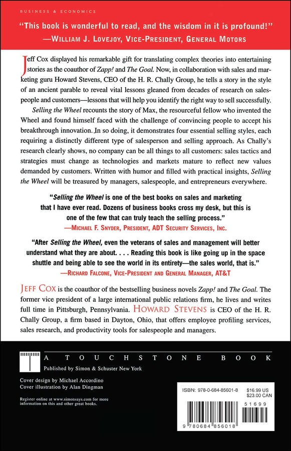 Selling The Wheel | Book by Jeff Cox, Howard Stevens | Official ...