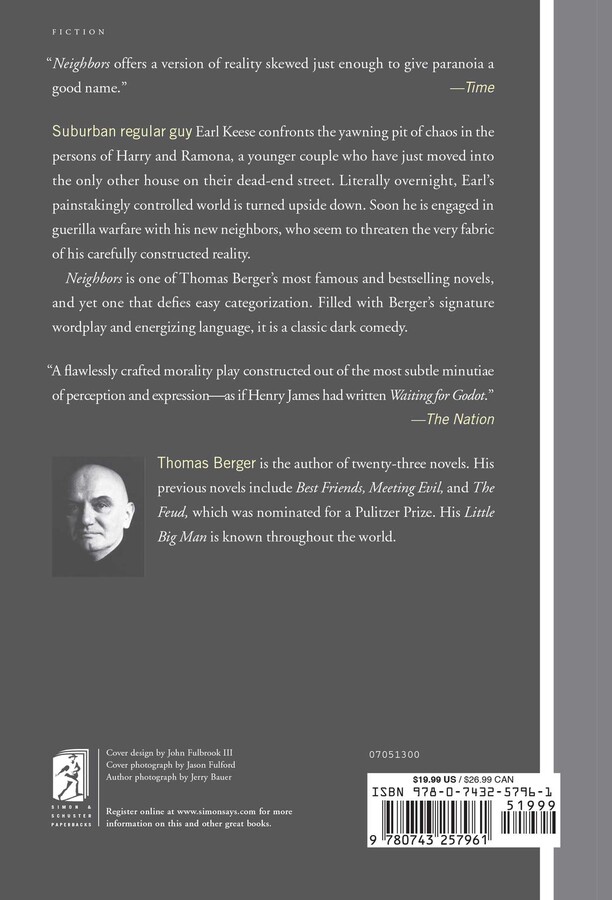 Neighbors | Book by Thomas Berger | Official Publisher Page | Simon ...