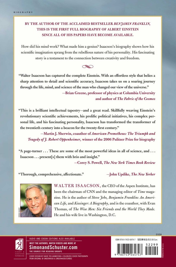 Einstein | Book by Walter Isaacson | Official Publisher Page | Simon ...