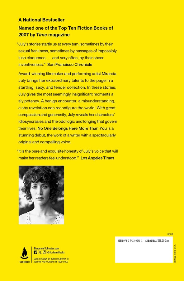 No One Belongs Here More Than You | Book by Miranda July | Official ...