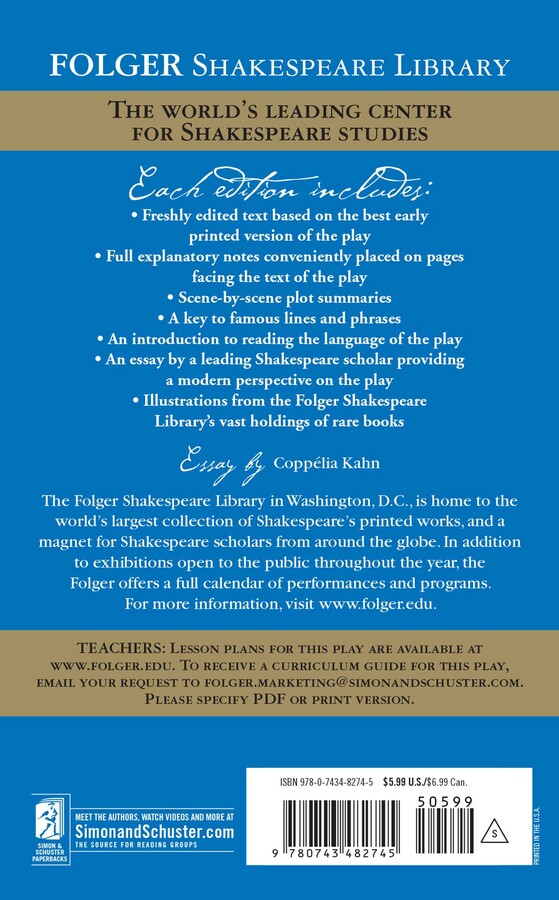 Julius Caesar | Book by William Shakespeare, Dr. Barbara A. Mowat, Paul ...