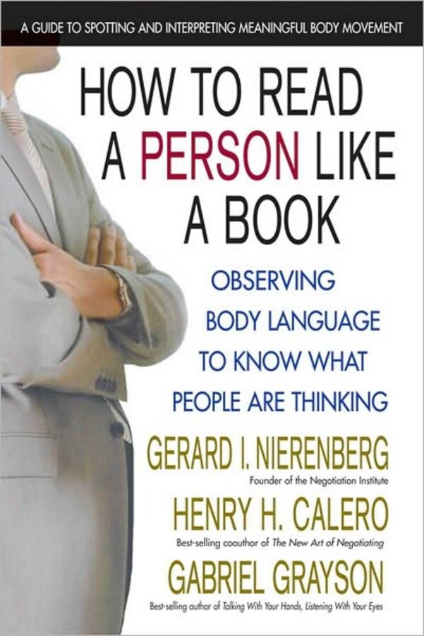 How to Read a Person Like a Book eBook by Gerard I. Nierenberg, Henry H ...
