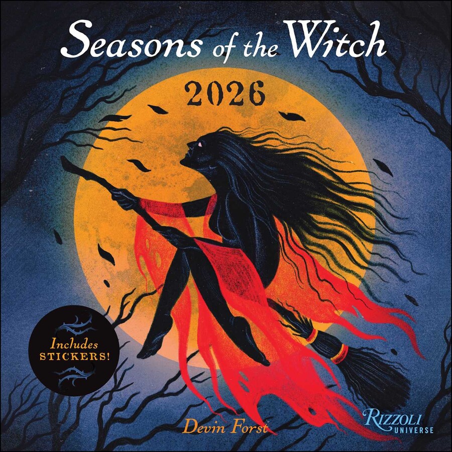 Seasons of the Witch 2026 Wall Calendar (Includes Stickers) - Book ...