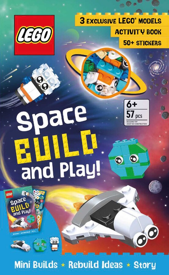 LEGO Books: Space Build and Play Box - Book Summary & Video | Official ...