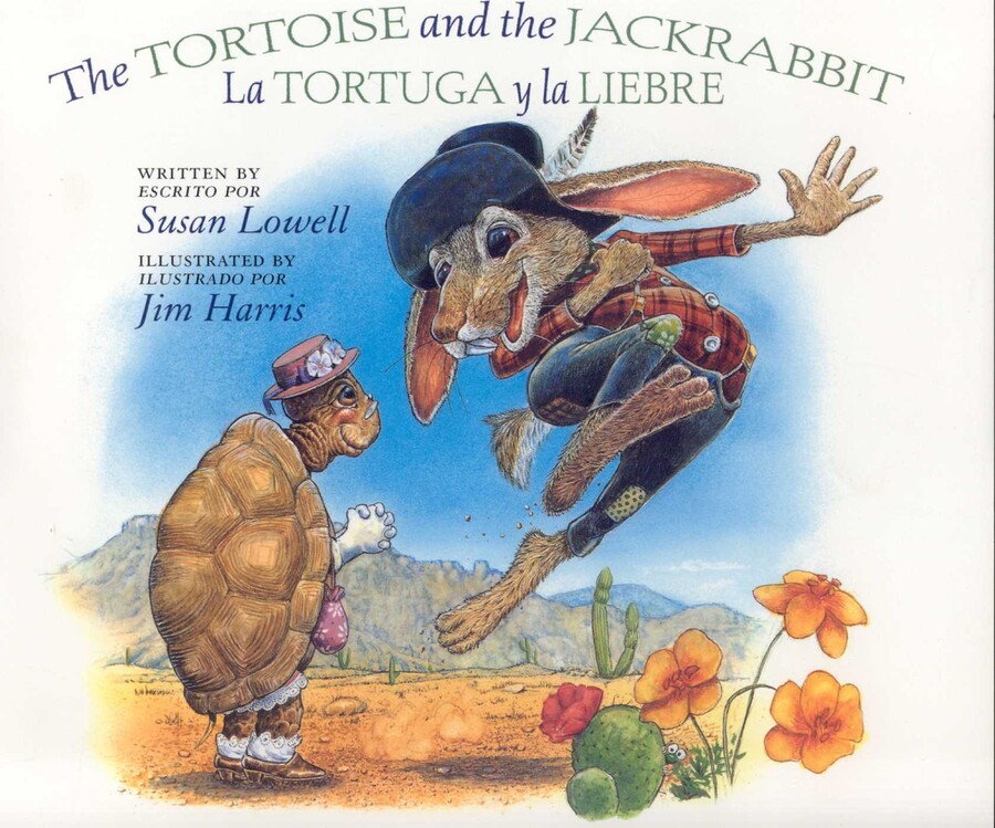 Tortoise and the Jackrabbit / La tortuga y la Liebre | Book by Susan ...