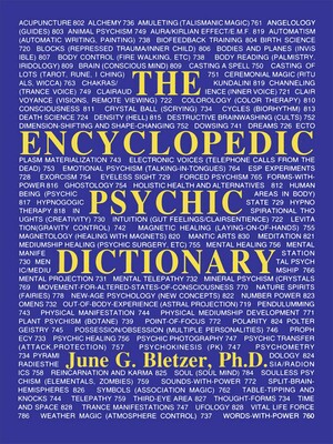 Encyclopedic Psychic Dictionary eBook by June G Bletzer Ph D | Official ...