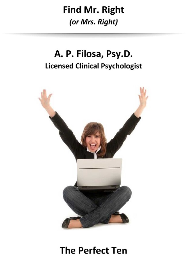 Find Mr. Right (or Mrs. Right) eBook by A. P. Filosa | Official ...