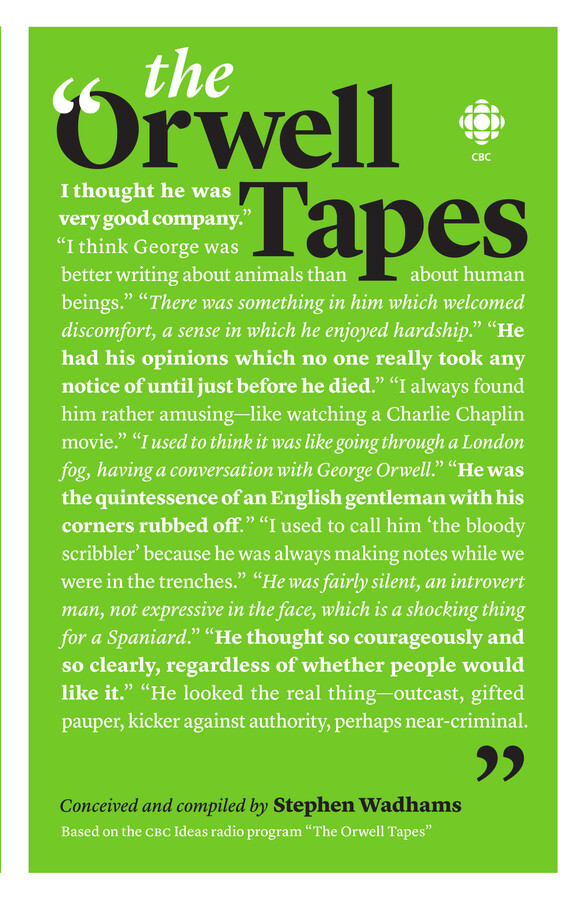 The Orwell Tapes | Book by Stephen Wadhams, Peter Davison | Official ...