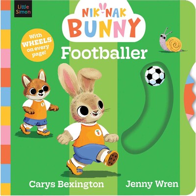 Nik-Nak Bunny Footballer | Book by Carys Bexington, Jenny Wren ...