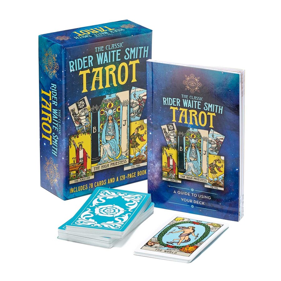 The Classic Rider Waite Smith Tarot Book & Card Deck | Book by A E ...
