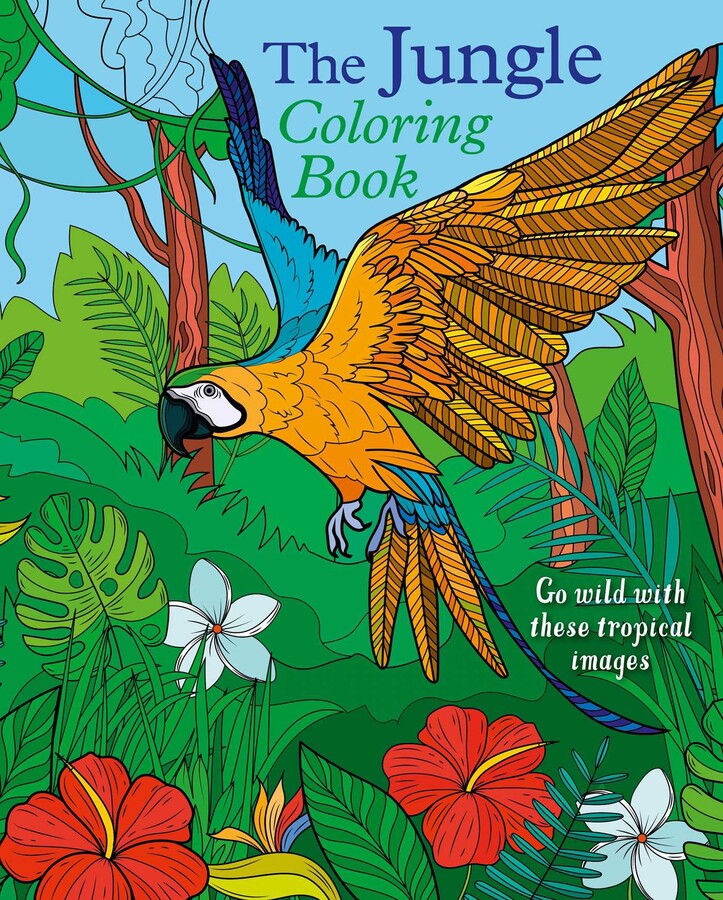 The Jungle Coloring Book | Book by Tansy Willow | Official Publisher ...