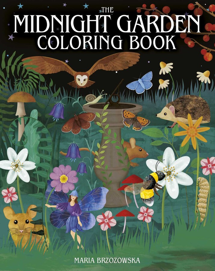 The Midnight Garden Coloring Book | Book by Maria Brzozowska | Official ...