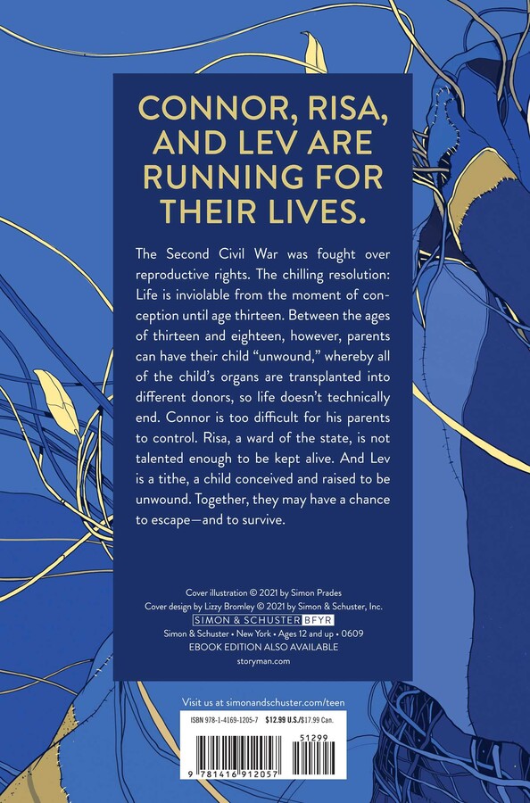 Unwind | Book by Neal Shusterman | Official Publisher Page | Simon ...