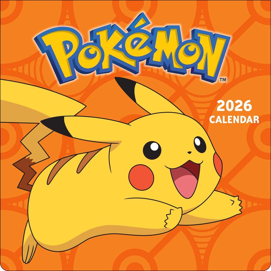 Pokémon 2026 Wall Calendar - Book Summary & Video | Official Publisher Page | Simon & Schuster