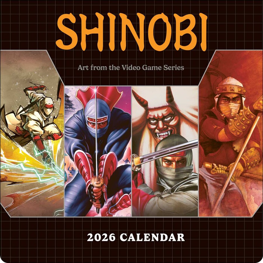 Shinobi 2026 Wall Calendar - Book Summary & Video | Official Publisher ...