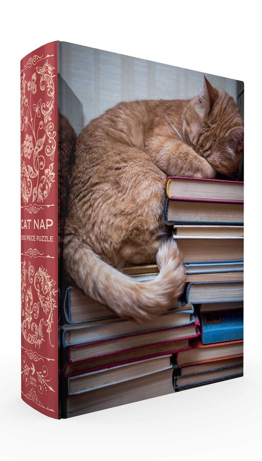 Cat Nap Book Box Puzzle 1000 Piece, Clamshell - Book Summary & Video ...