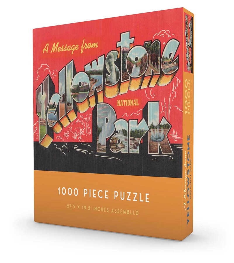 A Message from Yellowstone Puzzle 1000 Piece - Book Summary & Video ...