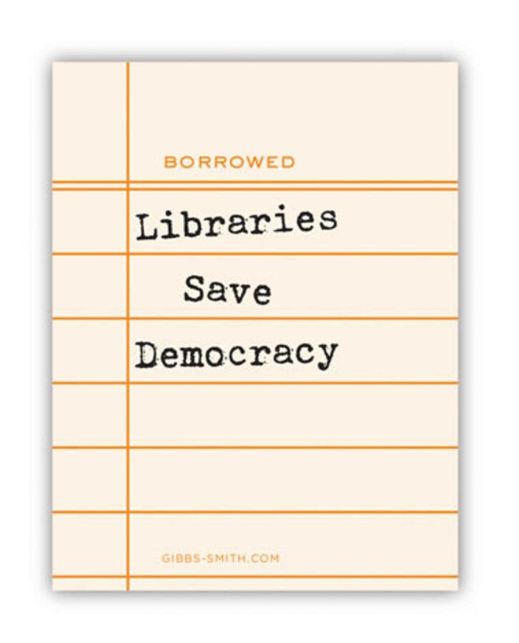 Libraries Save Democracy Sticker (Pack of 6) - Book Summary & Video ...