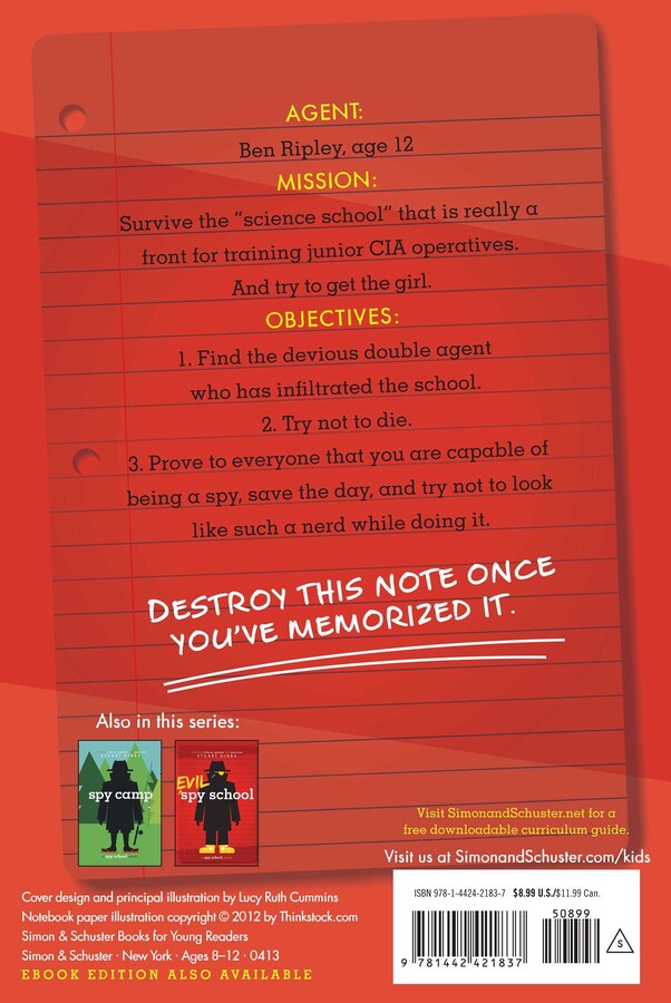 Spy School | Book by Stuart Gibbs | Official Publisher Page | Simon ...