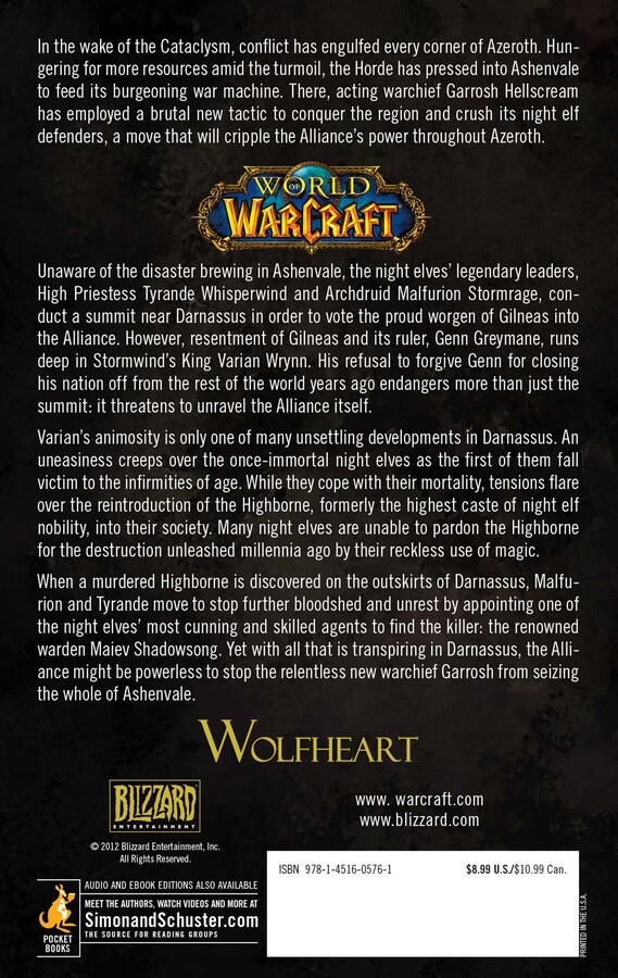 World of Warcraft: Wolfheart | Book by Richard A. Knaak | Official ...