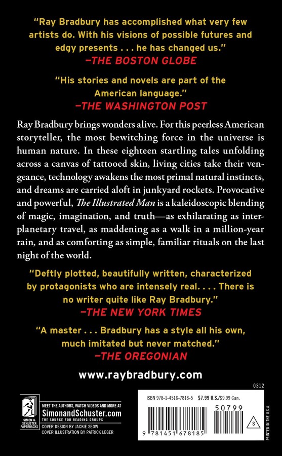 The Illustrated Man | Book by Ray Bradbury | Official Publisher Page ...