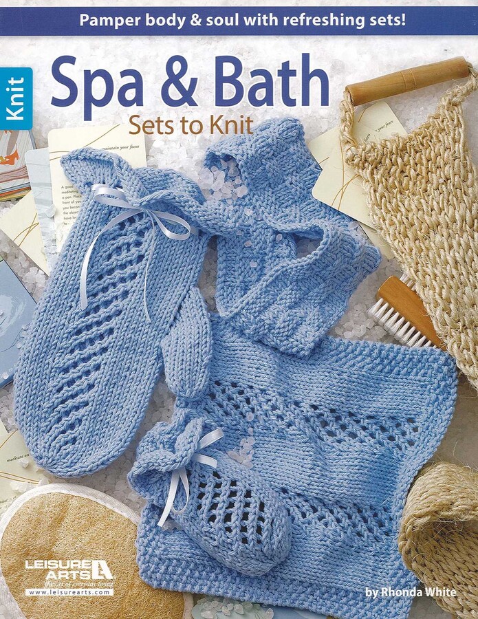 Spa & Bath Sets to Knit | Book by Rhonda White | Official Publisher ...