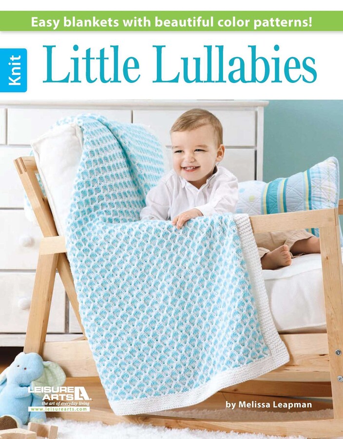 Little Lullabies—5 Knit Baby Afghans | Book by Deborah Peevy Molnar ...