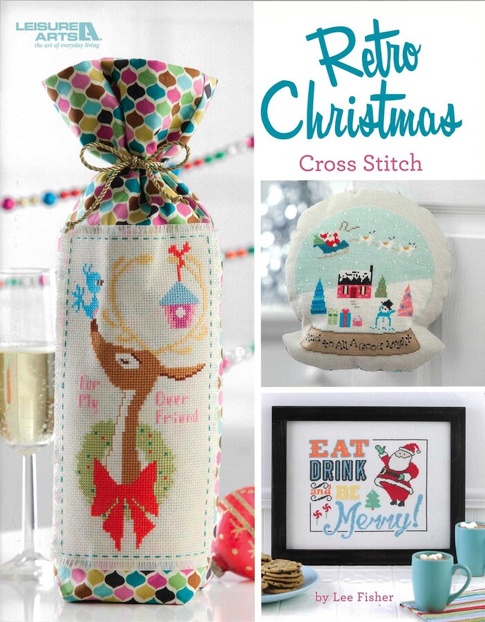 Retro Christmas Cross Stitch | Book by Lee Fisher | Official Publisher ...