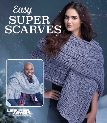 Easy Super Scarves Crochet | Book by Abigail Barker | Official ...