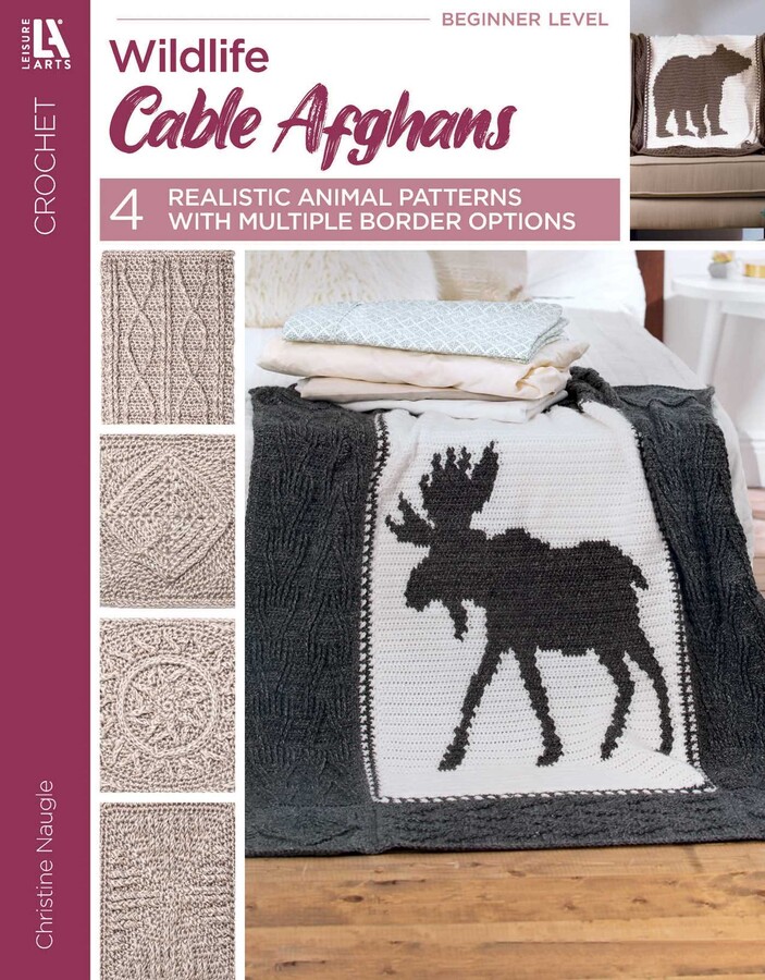 Wildlife Cable Afghans | Book by Christine Naugle | Official Publisher ...