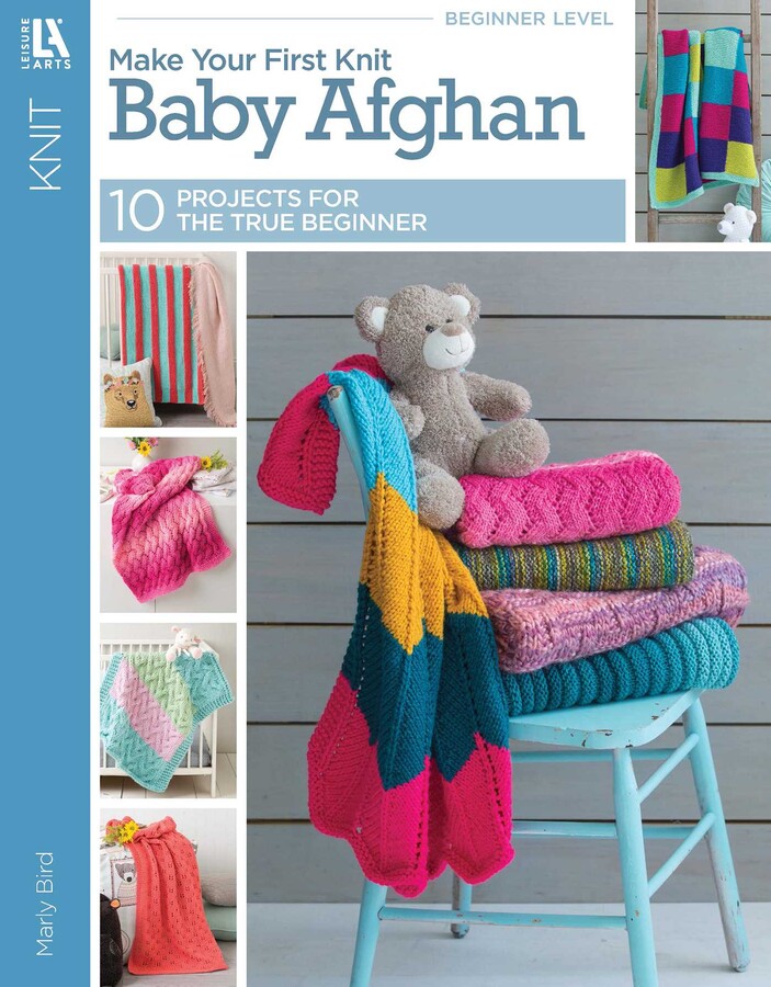 Make Your First Knit Baby Afghan | Book by Marly Bird | Official ...