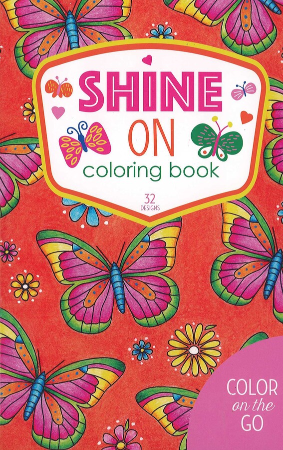 Shine On Coloring Book | Book by Leisure Arts | Official Publisher Page ...