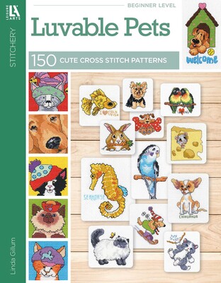 Cross Stitch Loveable Pets | Book by Megan Glaser | Official Publisher ...