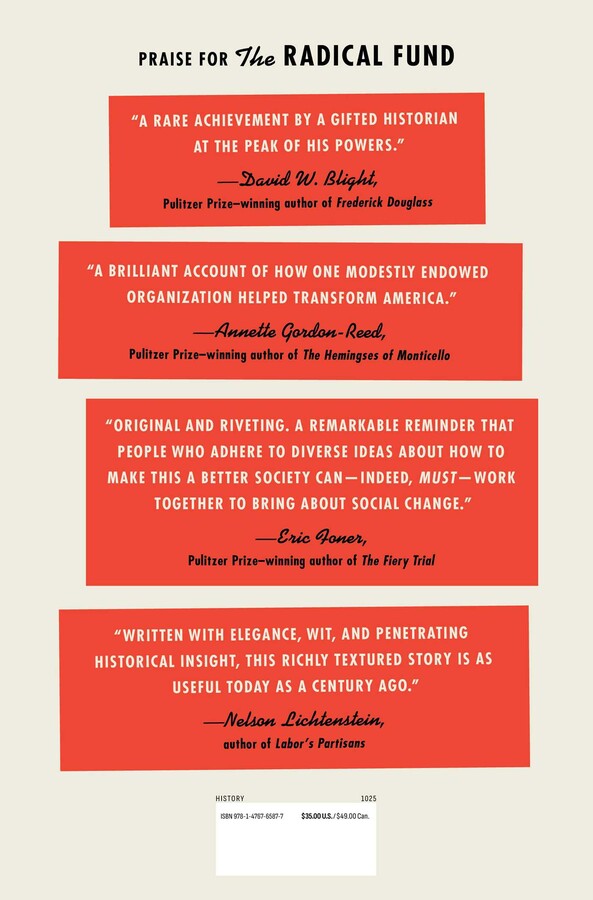 The Radical Fund | Book by John Fabian Witt | Official Publisher Page | Simon & Schuster