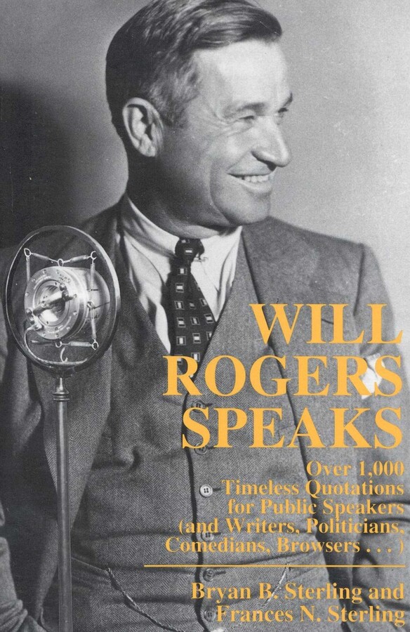 Will Rogers Speaks eBook by Bryan Sterling | Official Publisher Page ...