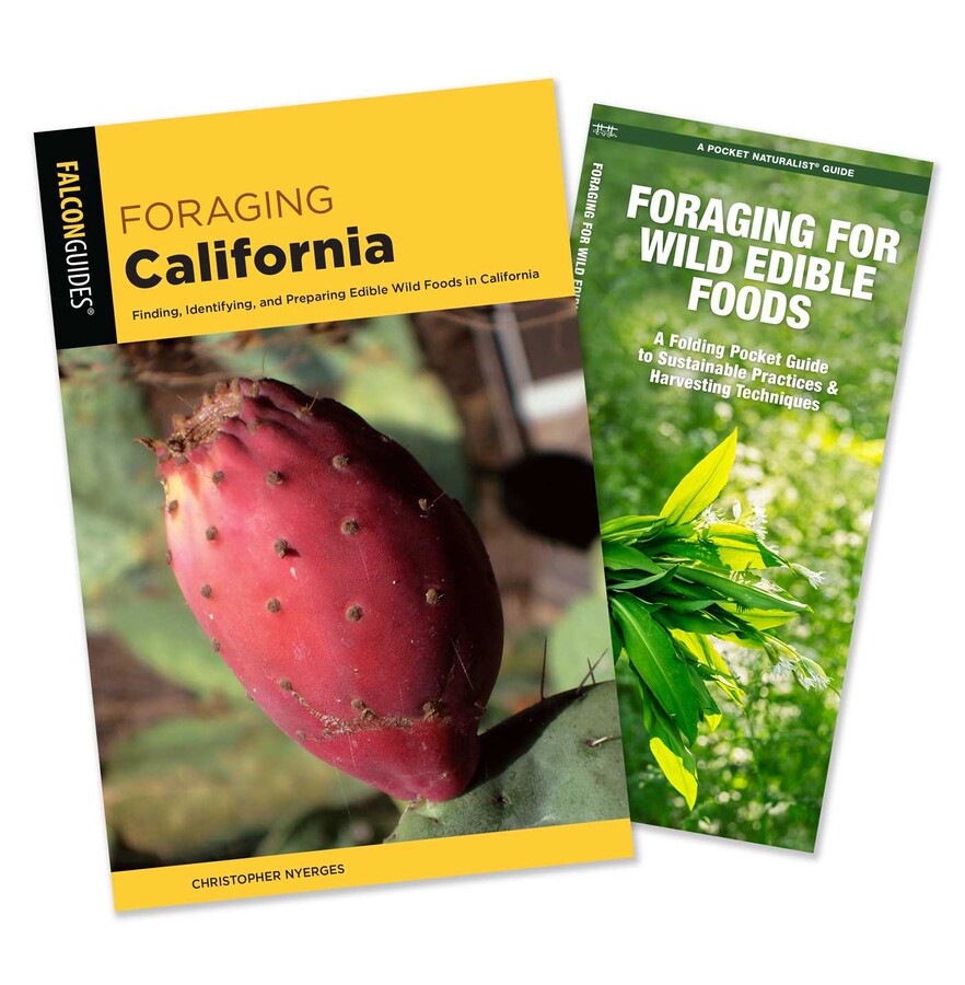 Foraging California Guidebook and Folding Pocket Guide Bundle - Book ...