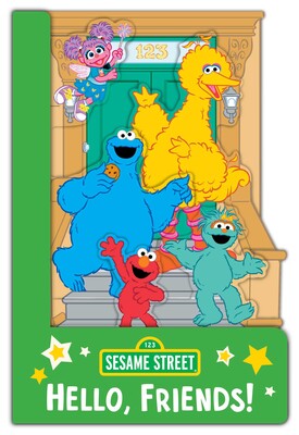 Sesame Street: Hello, Friends! (A Sesame Street Elmo and Friends Shaped ...