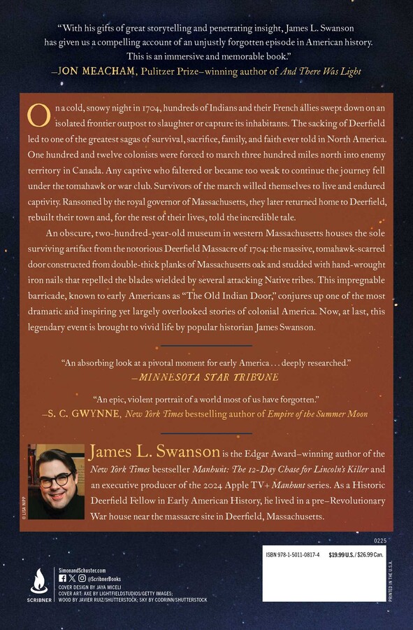 The Deerfield Massacre | Book by James L. Swanson | Official Publisher Page | Simon & Schuster
