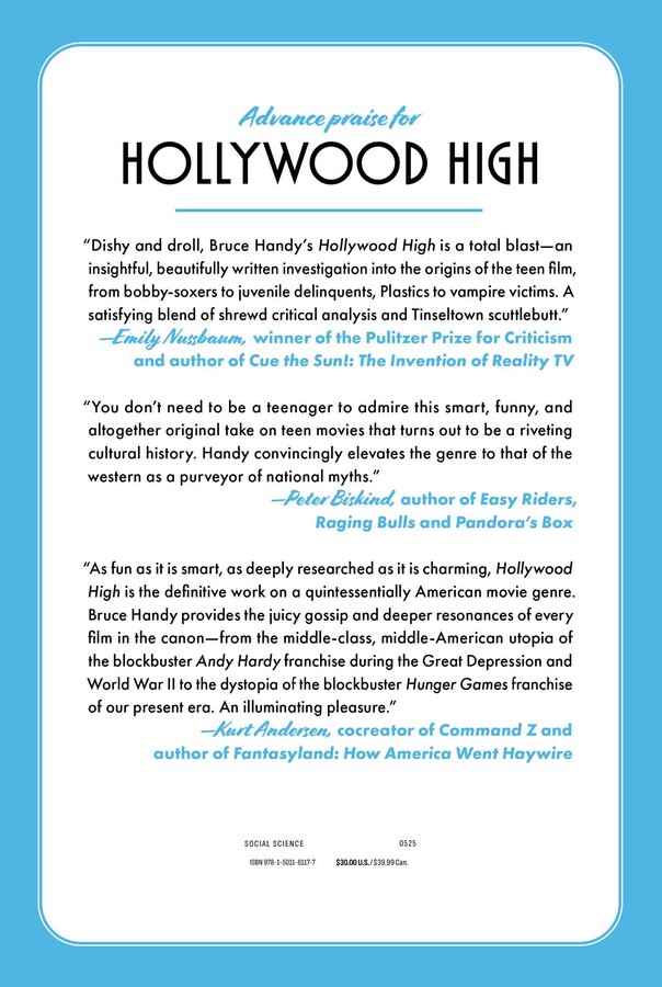 Hollywood High | Book by Bruce Handy | Official Publisher Page | Simon ...