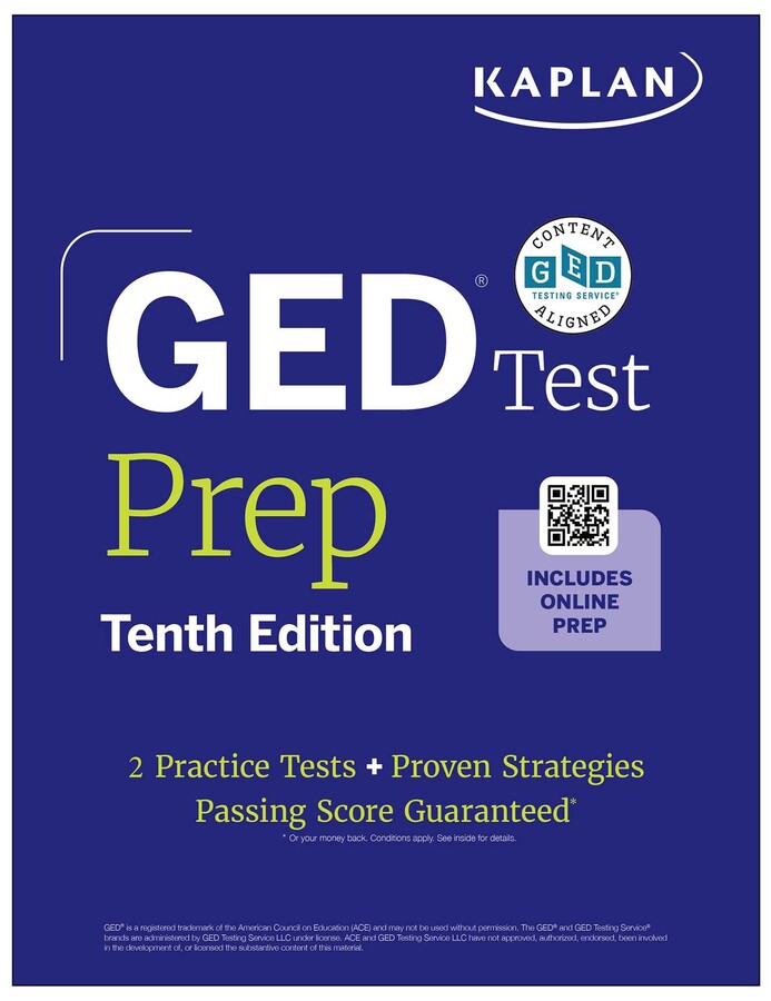 GED Test Prep, Tenth Edition (2026): Includes a Diagnostic Pretest, 2 ...
