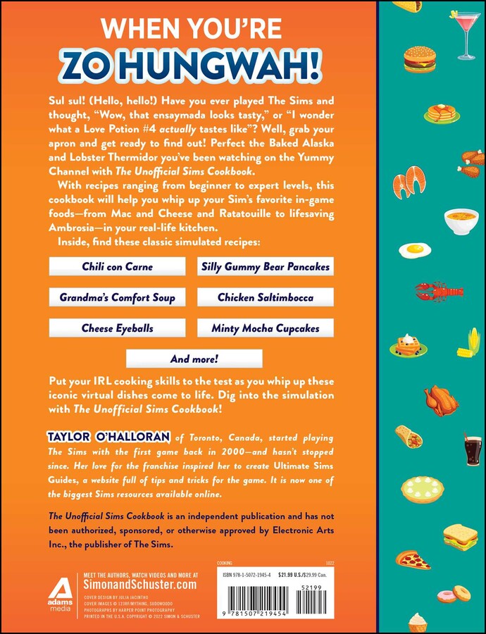 The Unofficial Sims Cookbook | Book by Taylor O’Halloran | Official ...