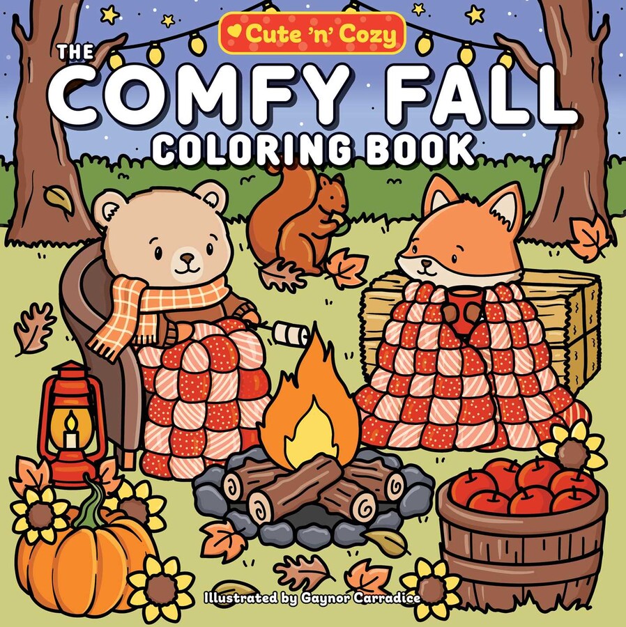 The Comfy Fall Coloring Book | Book by Gaynor Carradice | Official ...