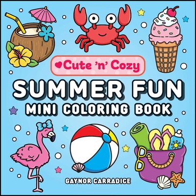 Summer Fun Mini Coloring Book | Book by Gaynor Carradice | Official ...