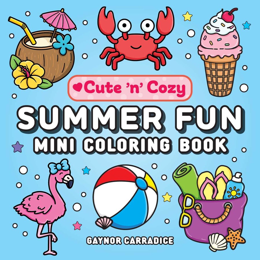Summer Fun Mini Coloring Book | Book by Gaynor Carradice | Official ...