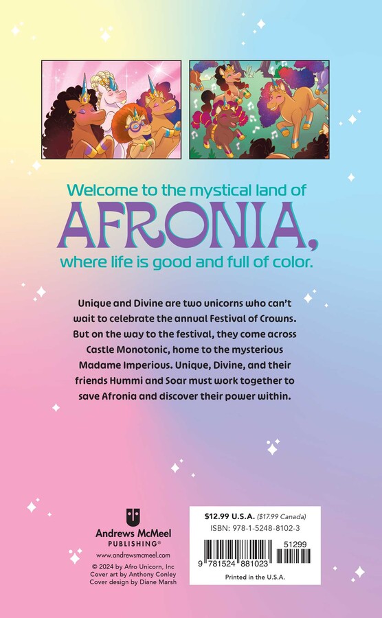 Afro Unicorn: The Land of Afronia, Vol. 1 | Book by April Showers ...